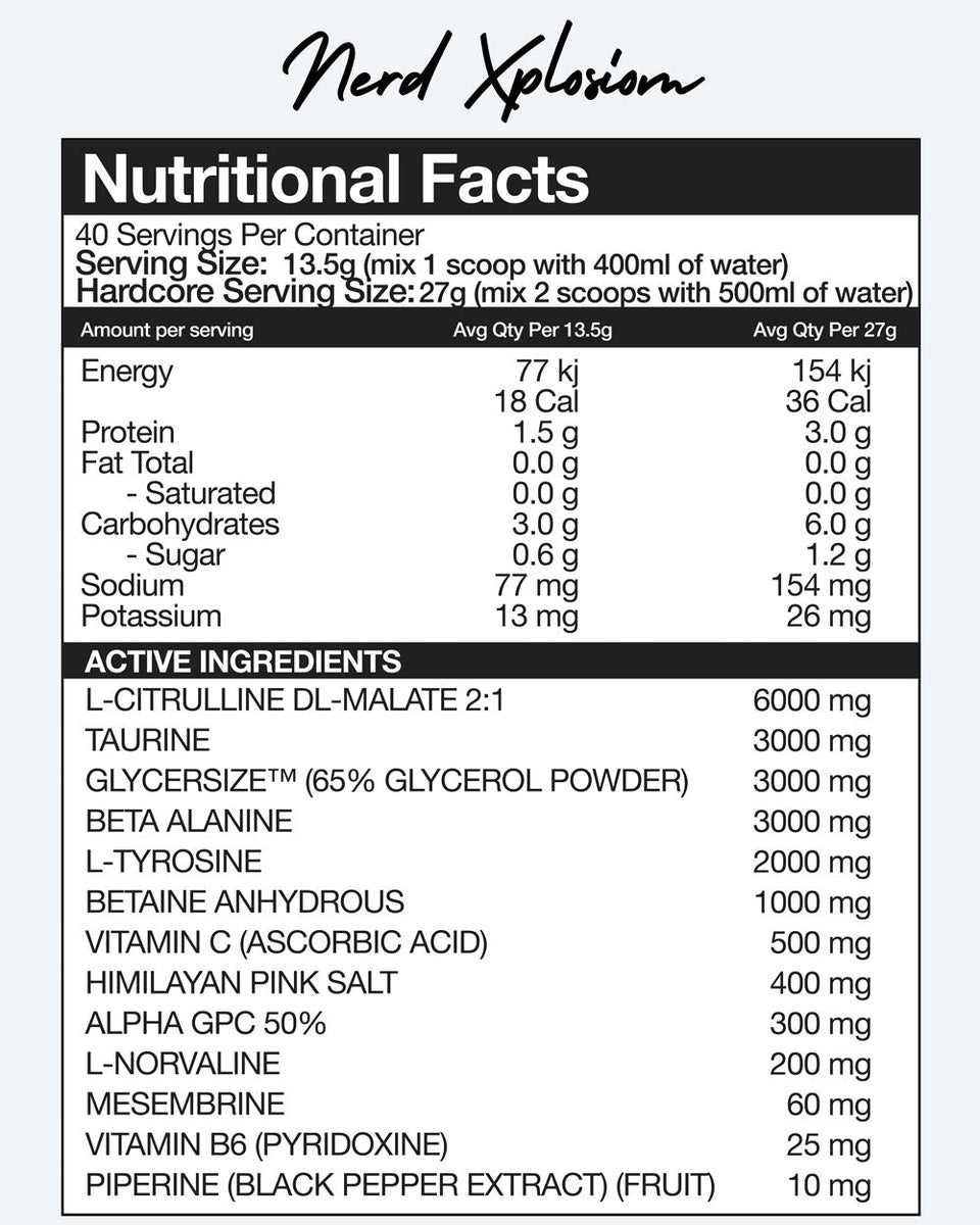 Nexus - AMP3D – Essential Supps Marrickville